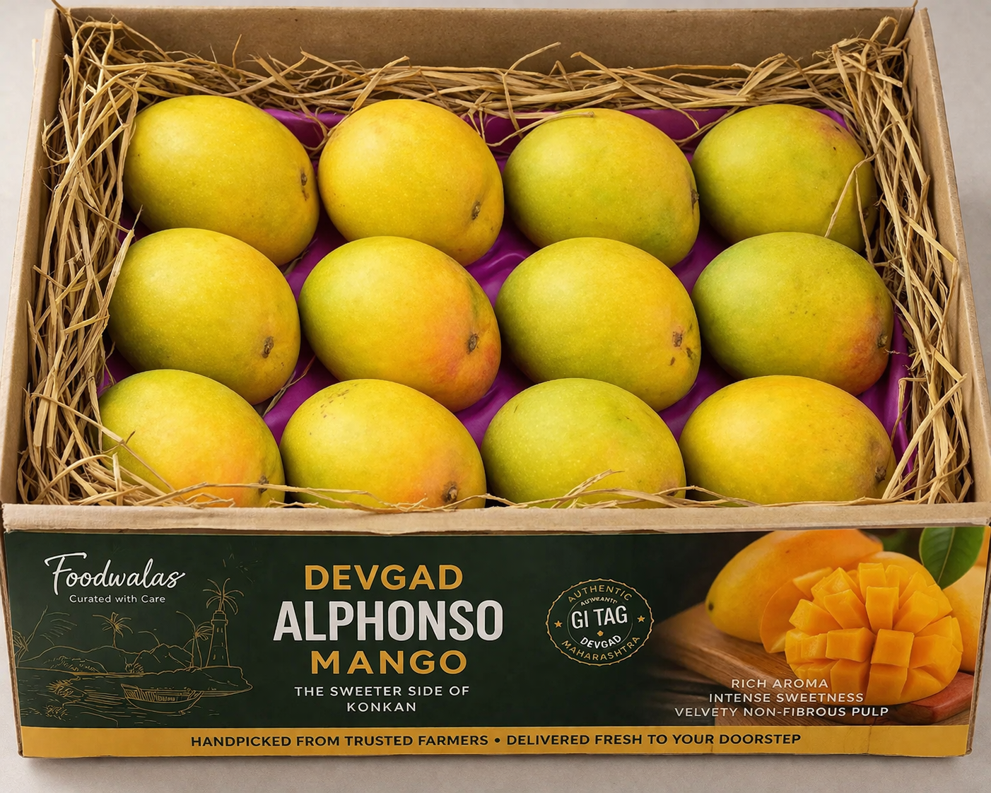 Buy Devgad Alphonso (Hapus) Mango Online | Delivered across India ...